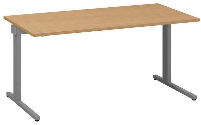 Stůl ProOffice C 160 x 80 cm, buk