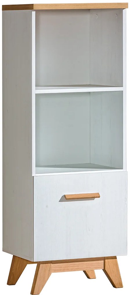 Dolmar, Menší bílá skříňka Svenda 127,3 cm