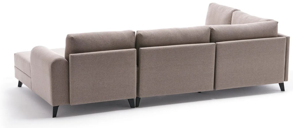 Hanah Home Šestimístná pohovka EFSUN krémová 300 cm