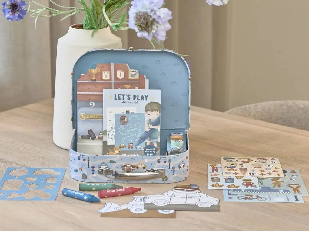 Little Dutch Kreativní sada Jim v kufříku