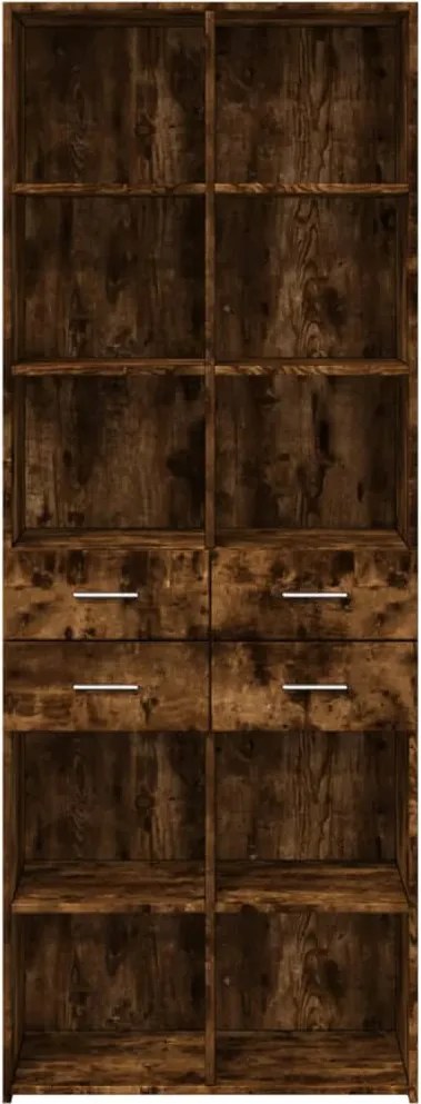 Skříň highboard kouřový dub 70 x 42,5 x 185 cm kompozitní dřevo 3281466
