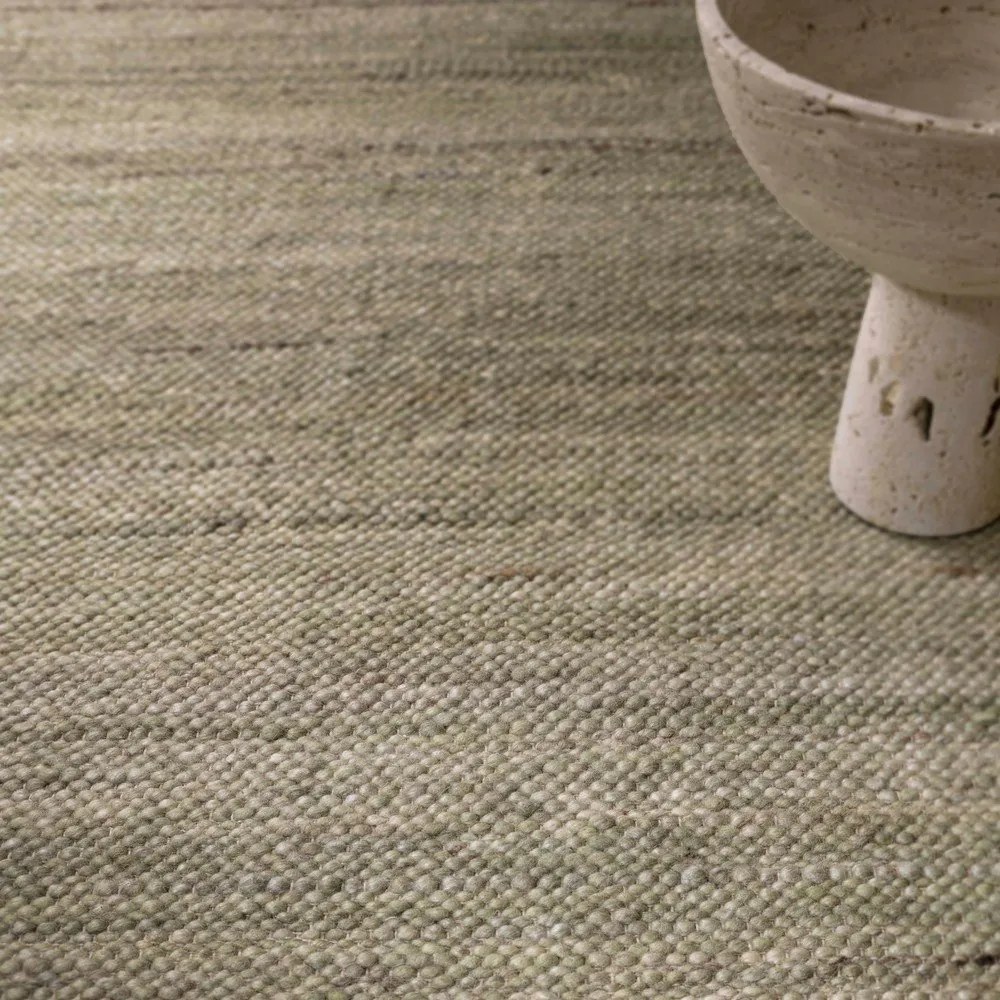 Khaki oboustranný/ručně tkaný koberec s příměsí vlny 160x230 cm Birkdale Pistachio – Asiatic Carpets