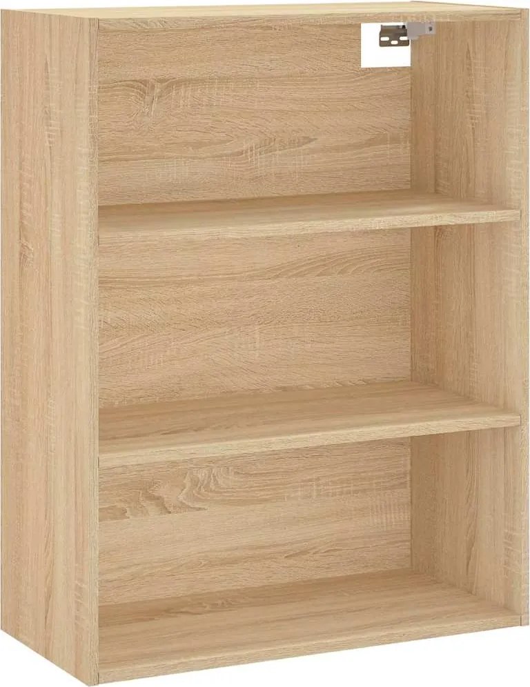 Skříň highboard dub sonoma 69,5 x 34 x 180 cm kompozitní dřevo 3189312