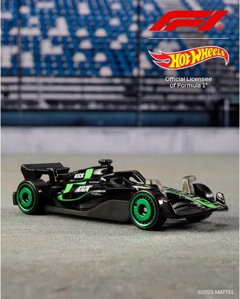 Mattel Hot Wheels Formule 1 - Sada angličáků (5ks) Vícebarevná