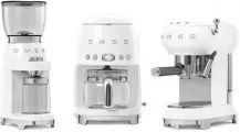 SMEG 50´s Retro Style mlýnek na kávu bílý CGF01WHEU