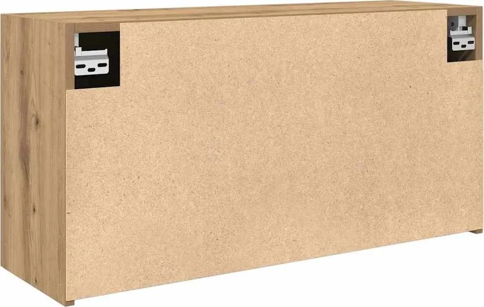 vidaXL Koupelnová nástěnná skříňka 80 x 25 x 40 cm kompozit [860093] Barva: Bílá