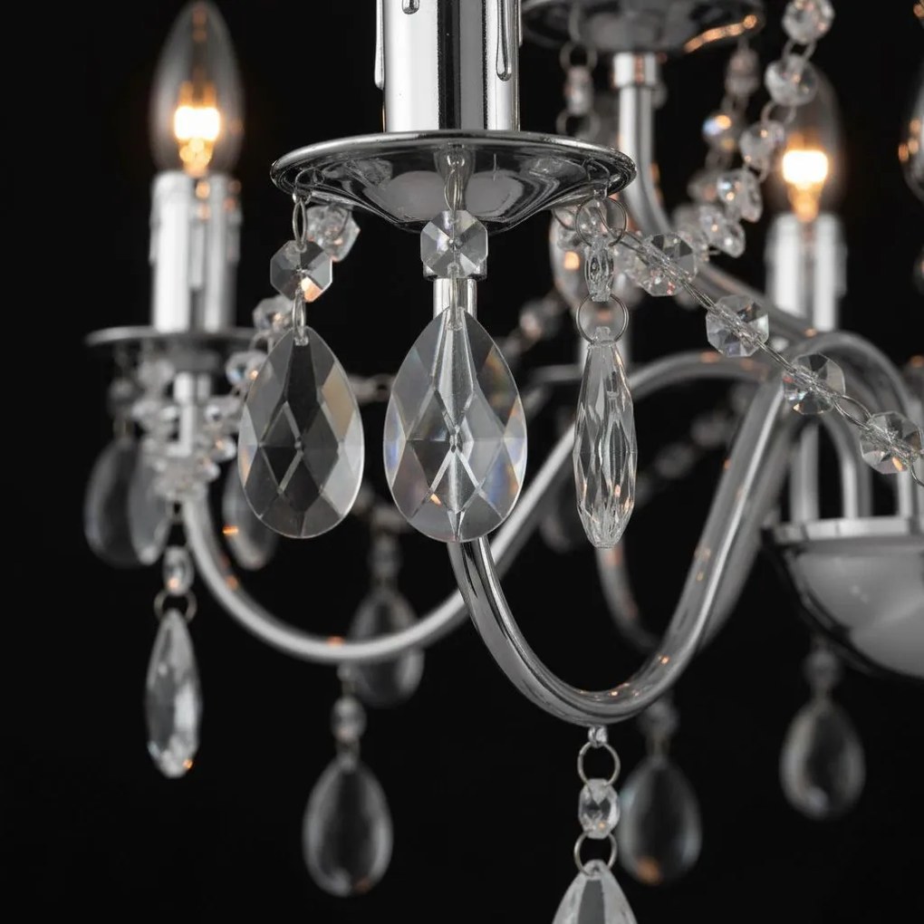Toolight Rea, Stropní svítidlo EBT016-9CP CHROME, OSW-01231