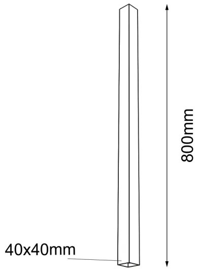 Shilo 1704 - Bodové svítidlo DOHA 1xGU10/15W/230V černá
