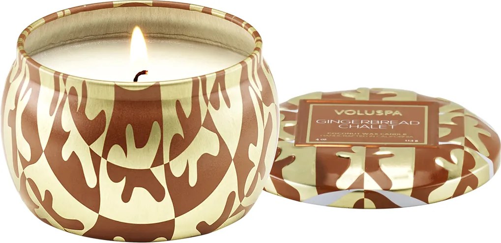 Voluspa svíčka Gingerbread Chalet, 113 g
