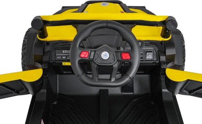 Elektrické autíčko Buggy Madman UTV-MX žluté
