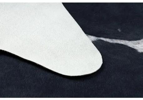 Dywany Luszczow Umělá hovězí kůže, G5070-3 černá bílá kůže Rozměr koberce: 155 x 195 cm