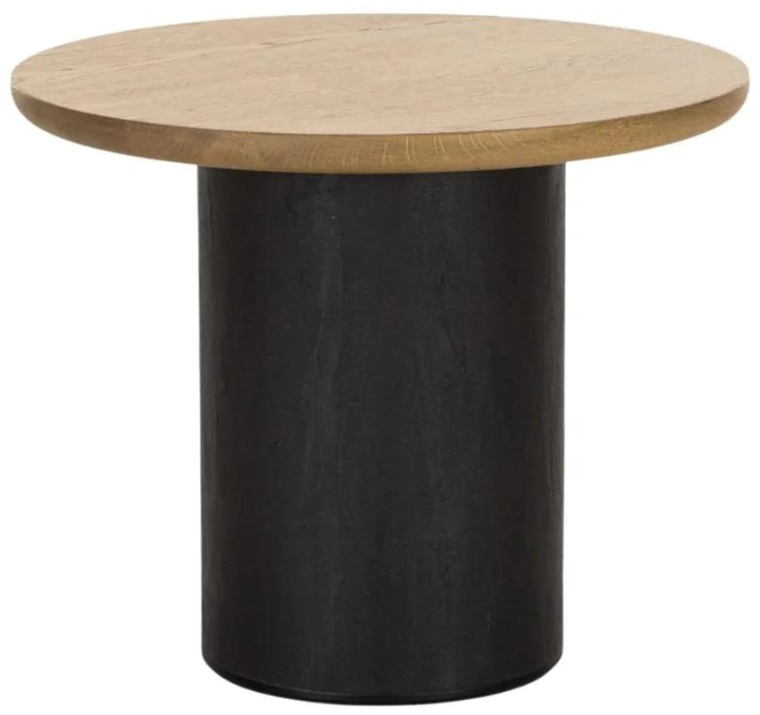 OnaDnes -20% Dubový kulatý konferenční stolek Cioata Veneto 50 cm