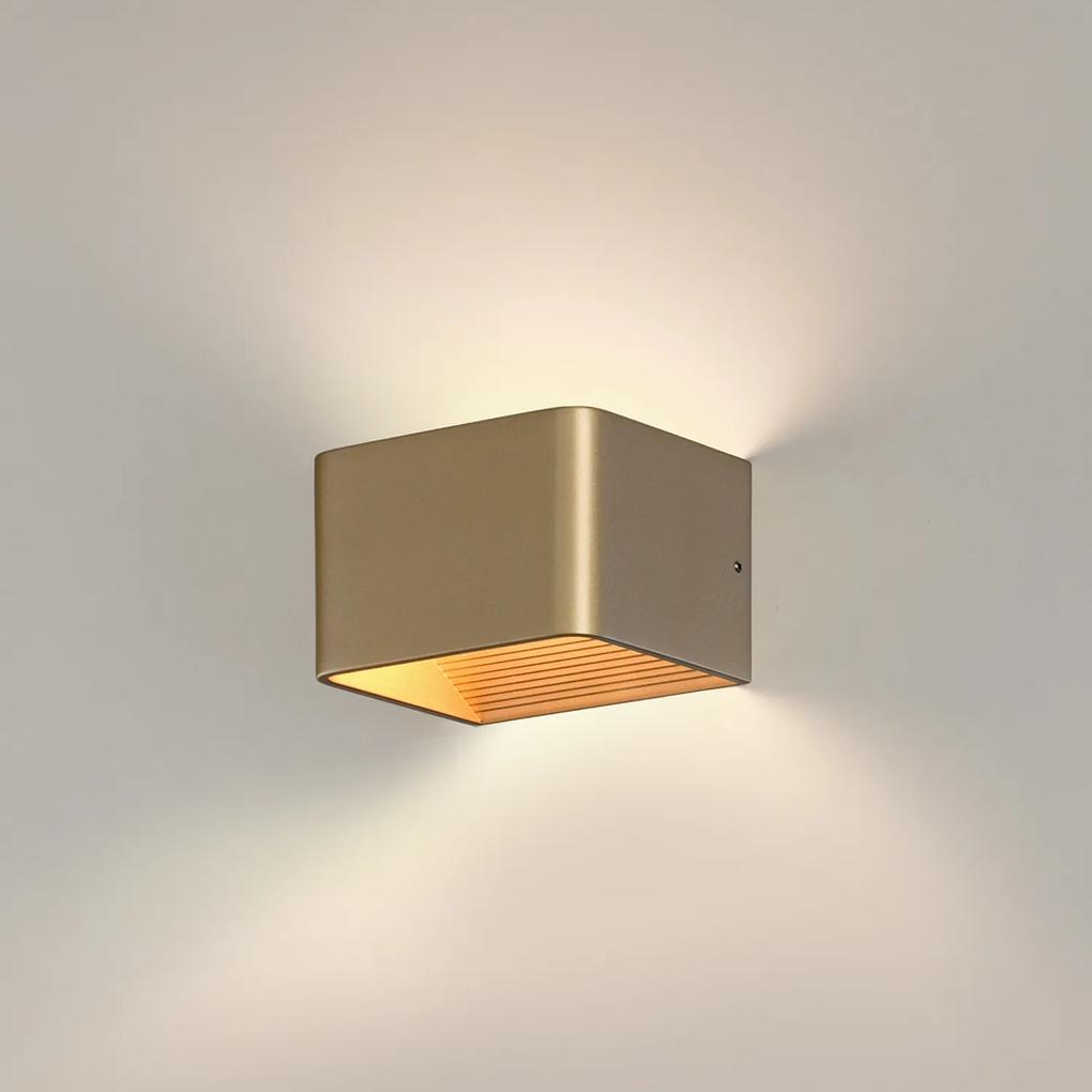 ACB Iluminacion Nástěnné LED svítidlo ICON, š. 12 cm, 8,5W, CRI90, CCT switch 2700-3000K Barva: Bílá, Stmívání: DALI/PUSH