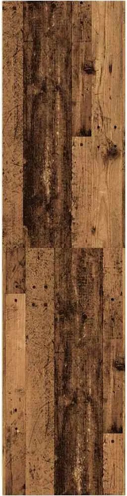 Šatní skříň old wood 80 x 50 x 200 cm kompozitní dřevo 3307754