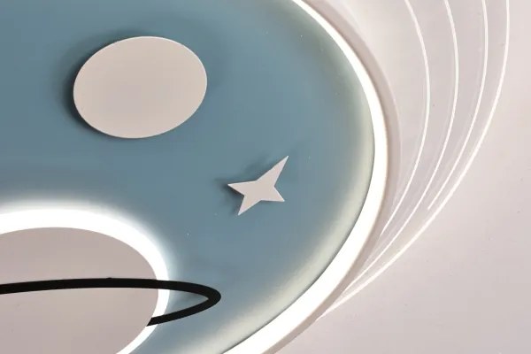Brilagi -LED Dětské stropní svítidlo STARSHIP LED/64W/230V 3000/4500K modrá