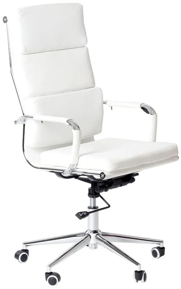 ADK TRADE Kancelářská židle ADK Soft, bílá eko kůže