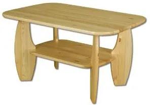 ImportWorld Konferenční stůl Kai masiv v60 x š109 x h74 cm (Barva dřeva: Ořech)