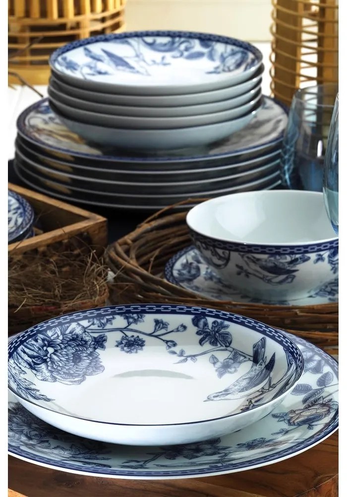 Porcelánová jídelní sada 24 ks pro 6 osob Flowers – Kütahya Porselen