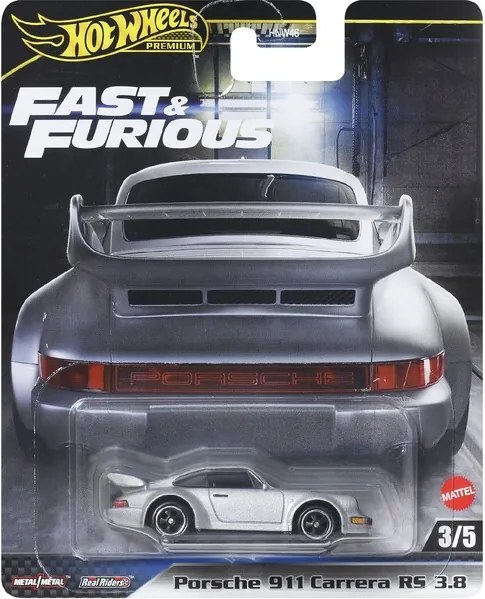 Mattel Hot Wheels Premium Fast & Furious (více druhů) Vícebarevná