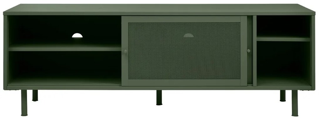 Designový TV stolek Taiyanna 160 cm olivovo-zelený