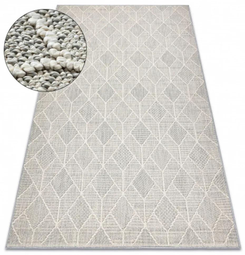 Kusový koberec Lacet šedý 80x150cm