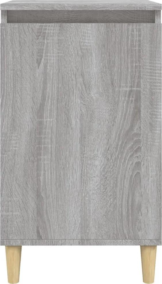vidaXL Noční stolek 40 x 35 x 70 cm kompozitní dřevo [819640] Barva: šedá sonoma