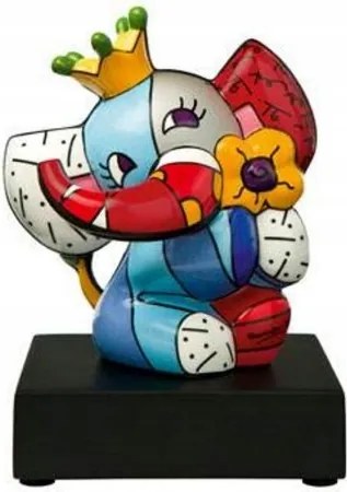 Jarní figurka slona 13,5 cm Romero Britto Goebel