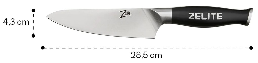 Comfort Pro, 6" nůž šéfkuchaře, 56 HRC, nerezová ocel