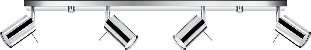 Sollux Lighting Stropní svítidlo RING 4L chrom