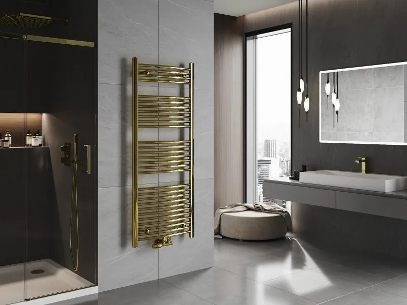 Mexen Ares, topné těleso 1500x600 mm, 579 W, zlatá lesklá, W102-1500-600-00-50