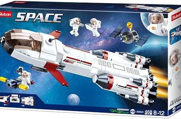 Stavebnice sluban space m38-b0925 saturnská expediční raketa