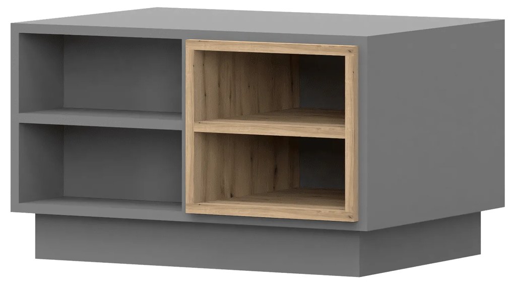 IDZ Konferenční stolek GREY II 06, 120 cm Šedá/Dub Artisan