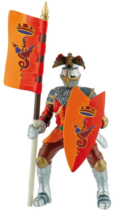 Bullyland 80782 - Turnajový rytíř červený