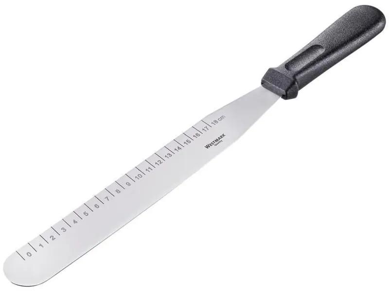 Westmark Stěrka / nůž na dort rovný, nerezový, 38,5 x 3,5 x 3,2 cm