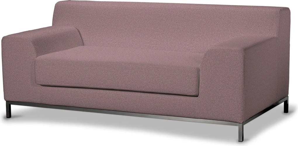 Potah na pohovku IKEA Kramfors 2-místná barva růžová látka pletený vzor