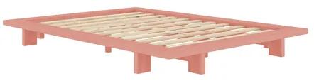 JAPAN BED by KARUP - 140*200 cm pink (růžová)