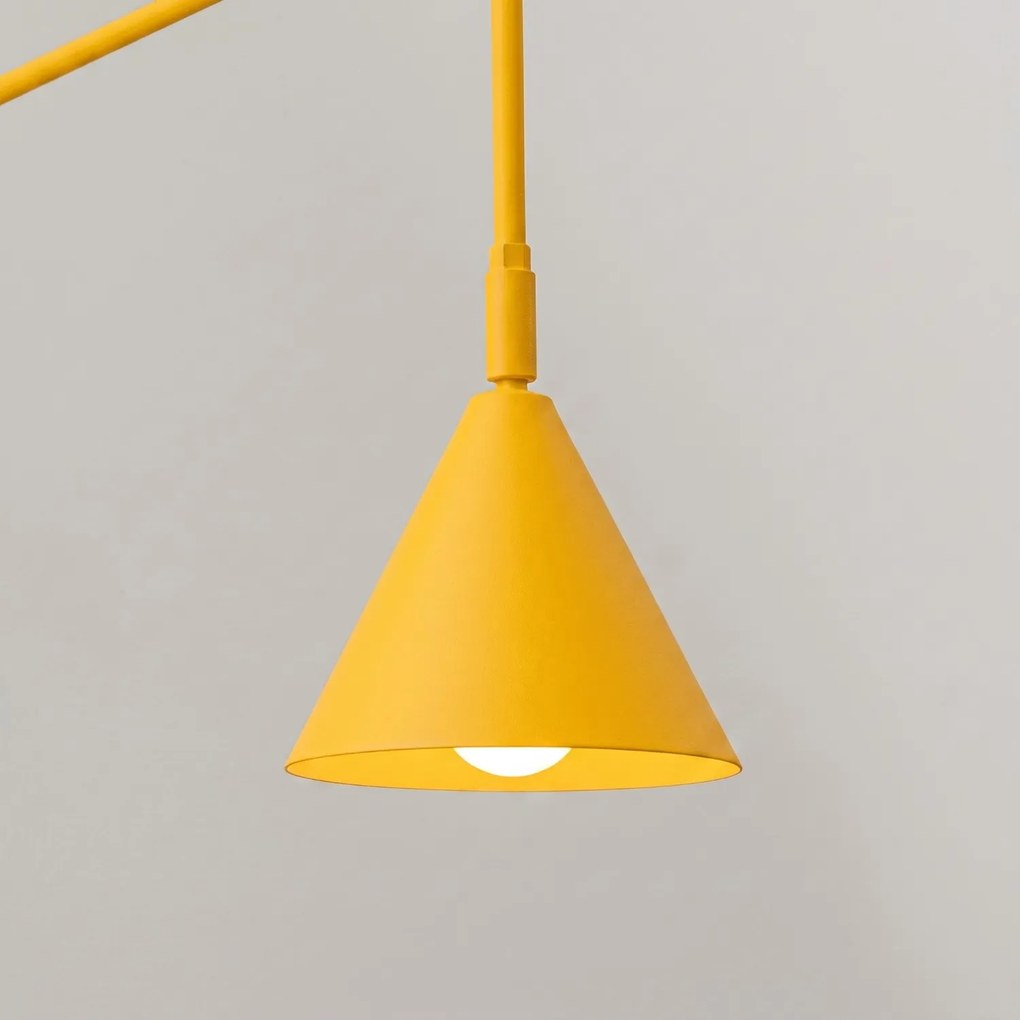 Sollux Lighting Nástěnné svítidlo NOX žluté