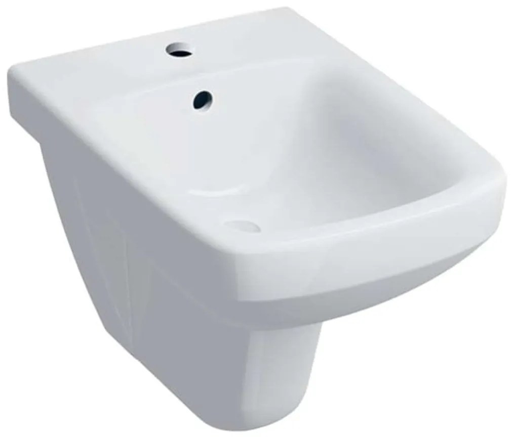 Geberit Selnova Square - Závěsný bidet, otvor pro baterii, bílá 500.271.01.5