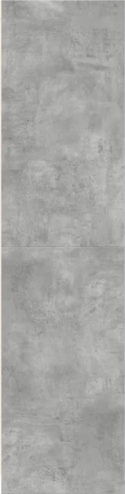 Šatní skříň betonově šedá 30 x 50 x 200 cm kompozitní dřevo 3307777