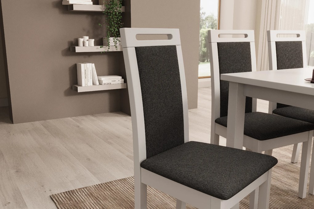 ADRK Furniture Židle Nola VI CH-NOL-VI-W-OP99