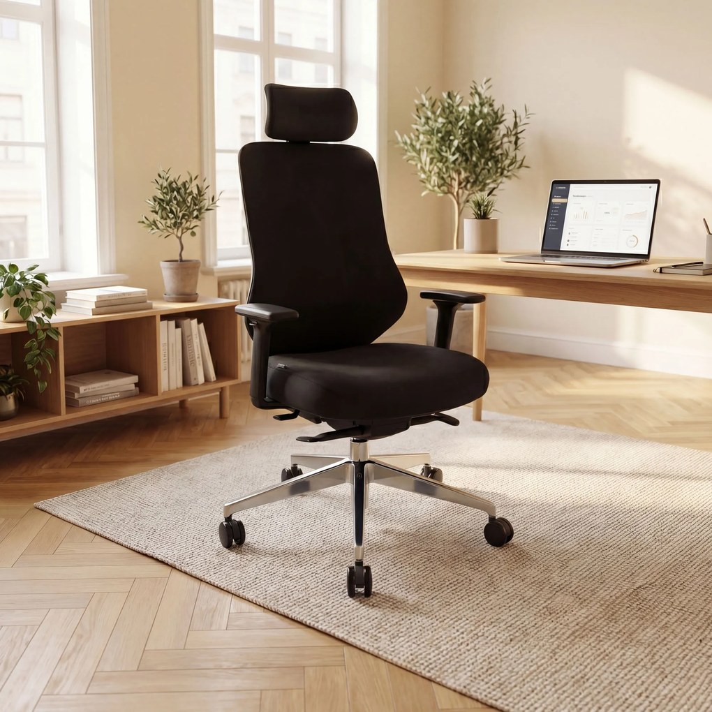 Ergonomická kancelářská židle černá AXIS