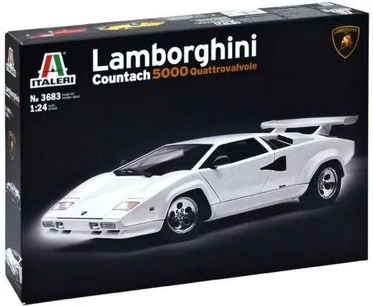 Italeri 3683 model auta Lamborgini Countach 5000 1:24