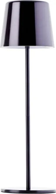Brilliant G40939/76 Stolní AKU lampa XAANA černý chrom USB-C , CCT