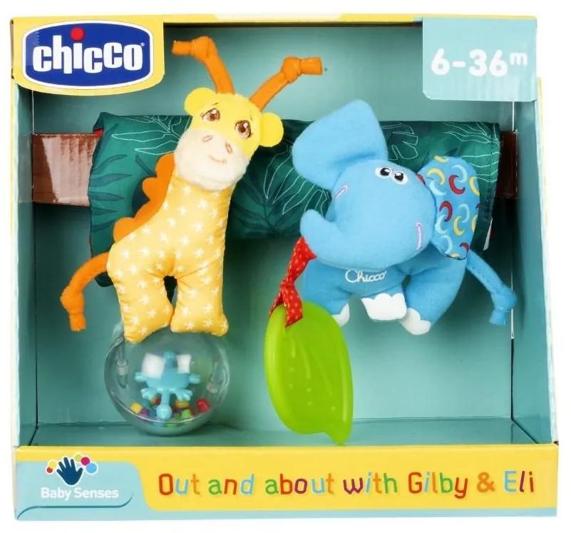 Chicco Závesná hračka do kočárku na madlo Gilby i Eli