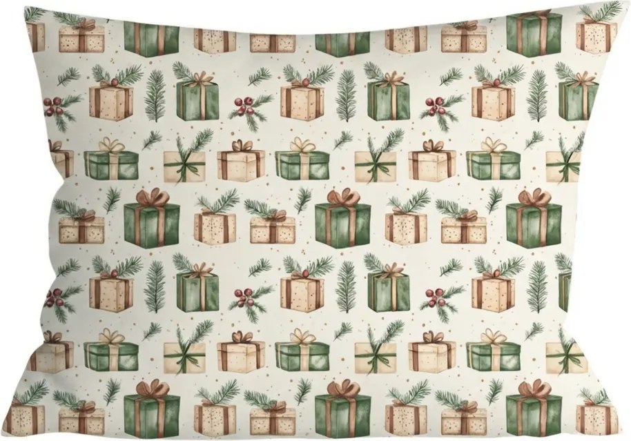 Bavlněný povlak na polštář MERRY GIFTS 50x70 cm, barevný