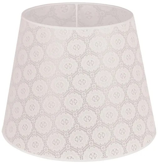 Duolla - Stínidlo k stojací lampě CLASSIC L E27 pr. 38 cm bílá