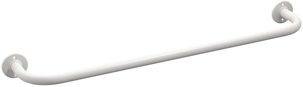 Aqualine White Line - Držák ručníků, délka 60 cm, bílá 8011