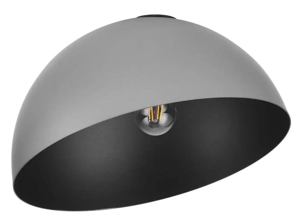 LED černé moderní stropní svítidlo Gea