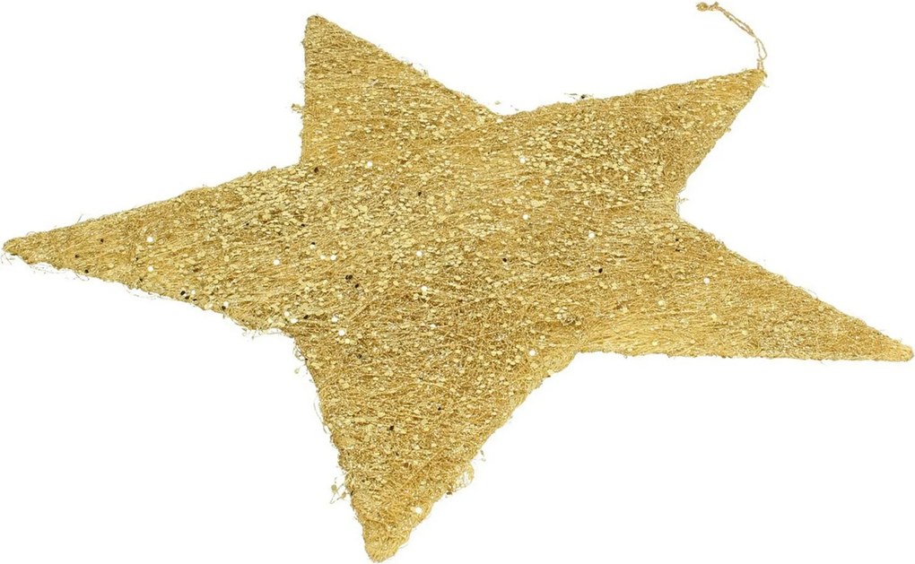 Dekorace Golden Star 40cm
