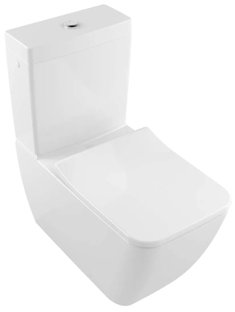 Villeroy & Boch Venticello - WC kombi mísa, Vario odpad, DirectFlush, alpská bílá 4612R001